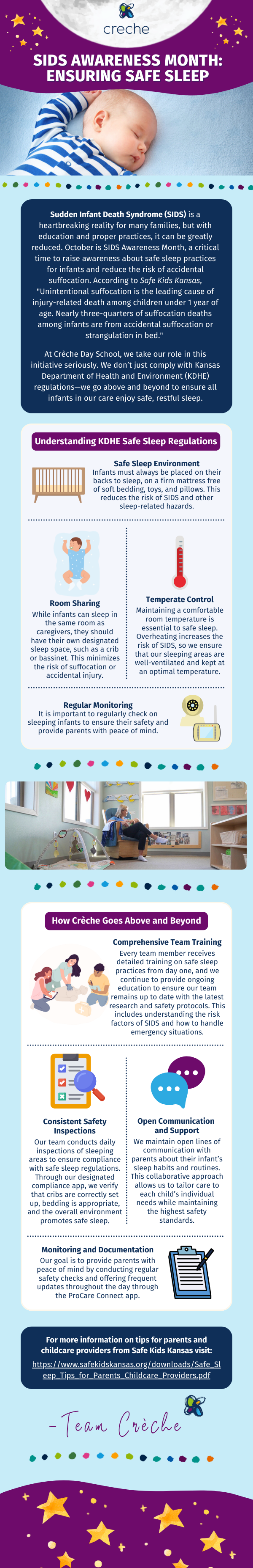 Ensuring Safe Sleep: SIDS Awareness Month | Crèche